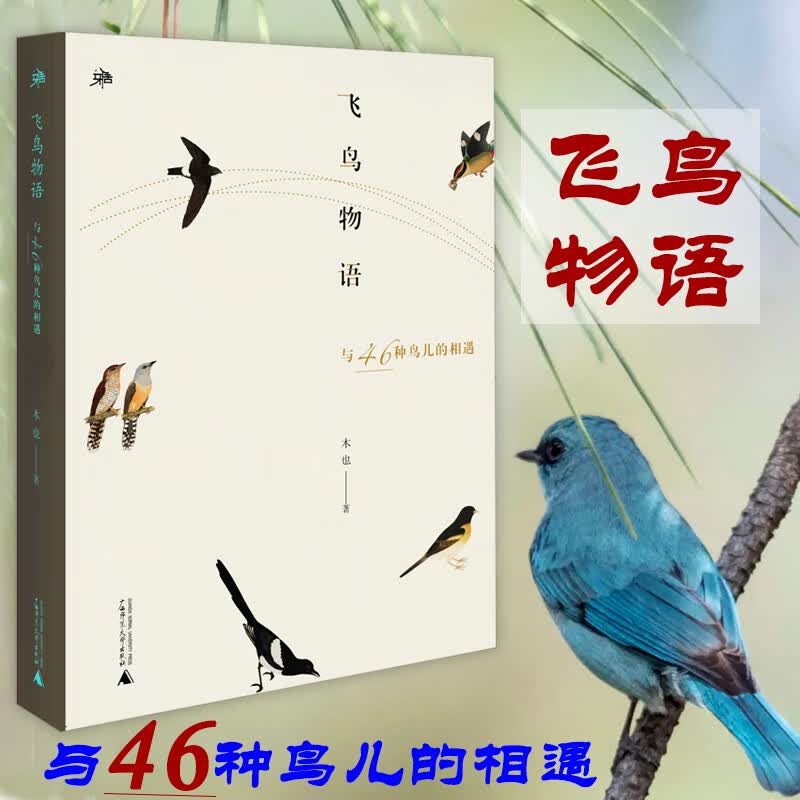 家居宠物喂养书籍 飞鸟物语：与46种鸟儿的相遇 定价46