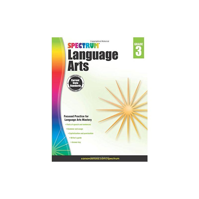 Spectrum Language Arts, Grade 3 图书