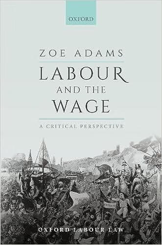 劳工与工资：批判性观点 Labour and the Wage