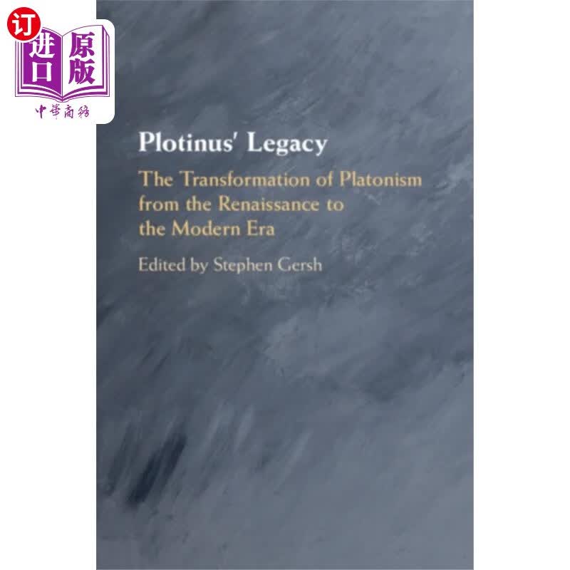海外直订Plotinus' Legacy 普罗提诺的遗产
