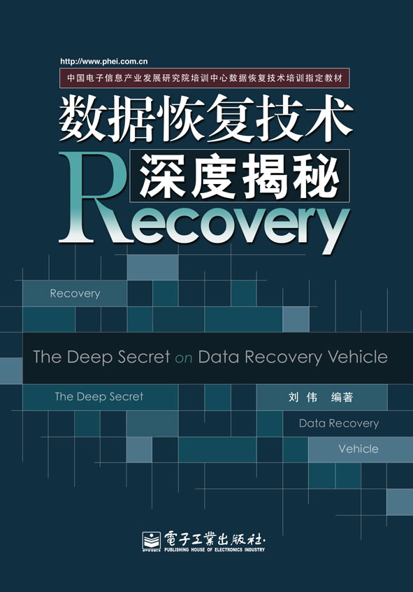 数据恢复技术深度揭秘 刘伟著 电子工业出版社 9787121106637
