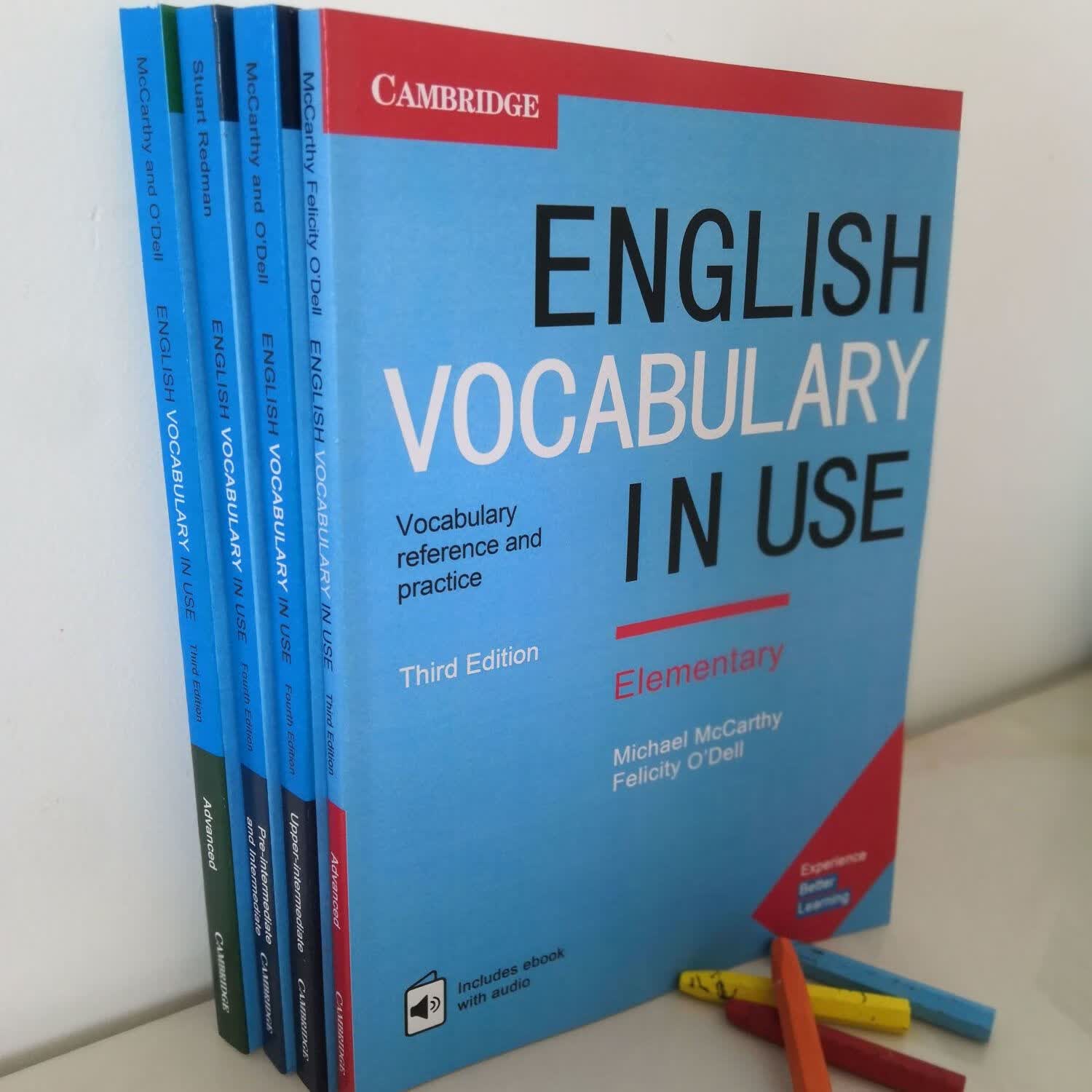 English Vocabulary in Use系列蓝色圣经 4册全套