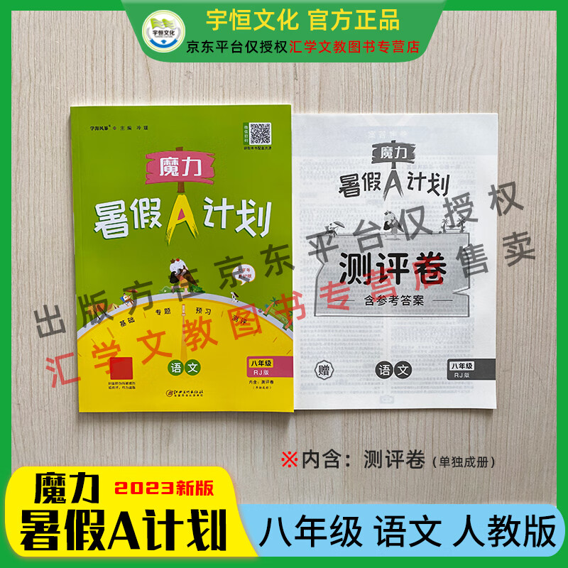江美官方2023春《魔力暑假A计划》语文数学英语物理全套七八年级中学初中暑假强化复习衔接同步练习作业中学初中教辅 八年级 物理人教版(通用)