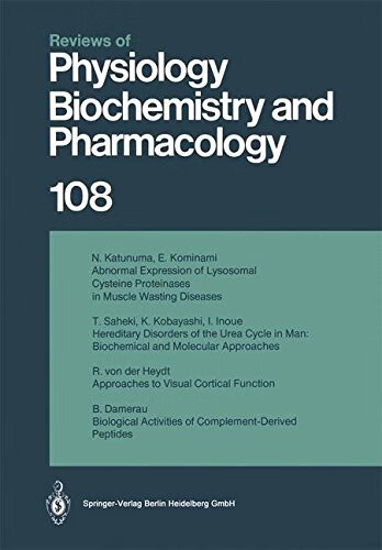 Reviews of Physiology, Biochemistry and Pharmacology