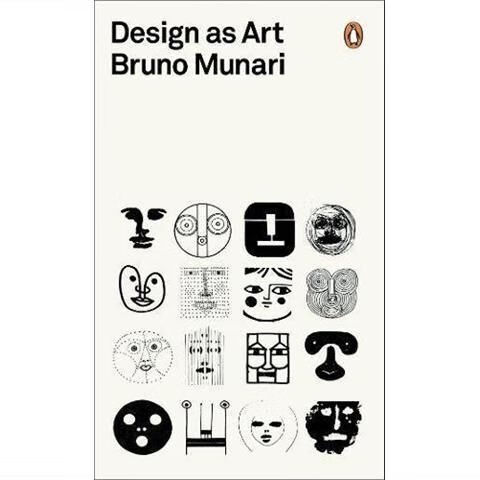 现货英文版Design as Art即Bruno Munari口袋版