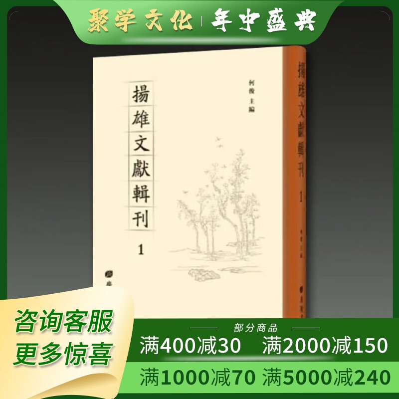 扬雄文献辑刊 16开精装 全三十八册 原箱装 何俊編 广陵