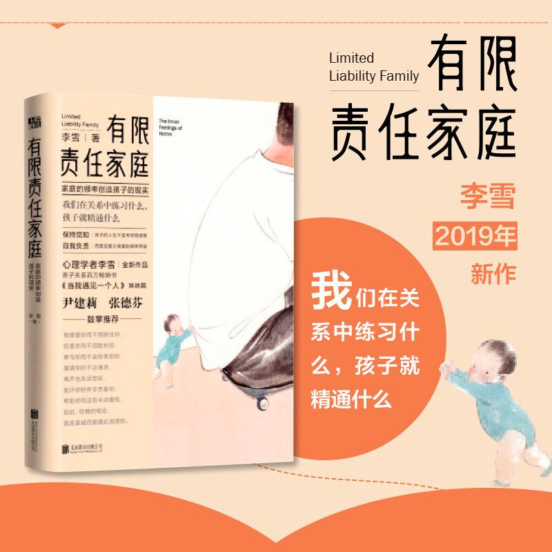 有限责任家庭 李雪 我遇见一个人姊妹篇 尹建莉张德芬教育孩子的书籍家庭教育育儿百科