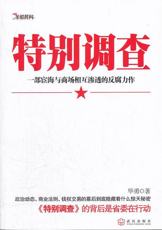 特别调查毕勇 9787543063785