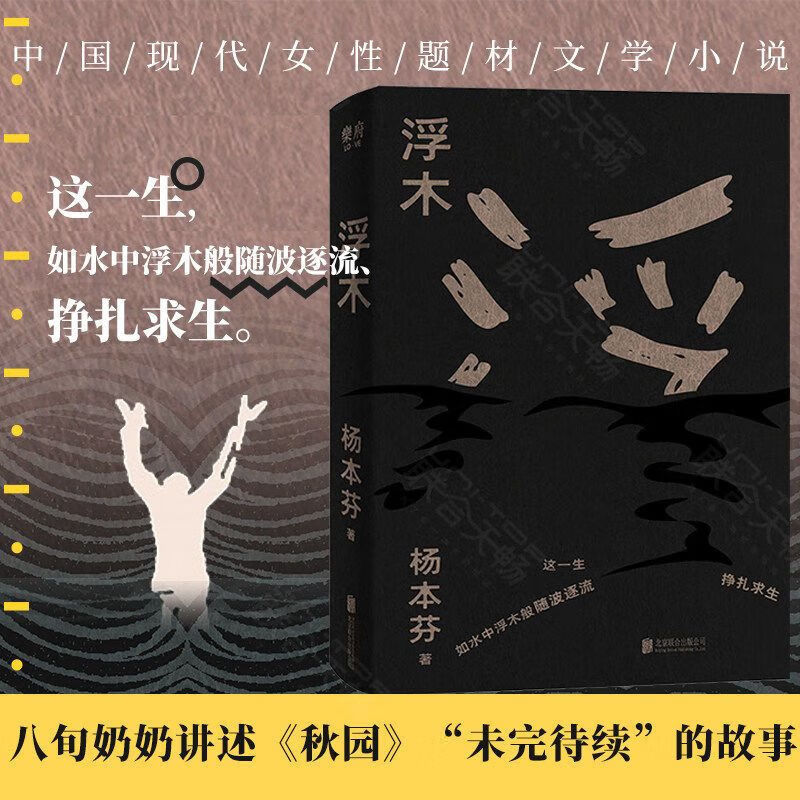 浮木秋园作者杨本芬新书 中国现代女性题材文学小说书籍 浮木
