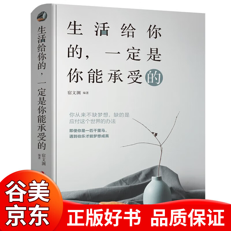 【一元购专区图书】生活给你的，一定是你能承受的 单本励志心灵鸡汤青春文学小说书籍【99元10本书】