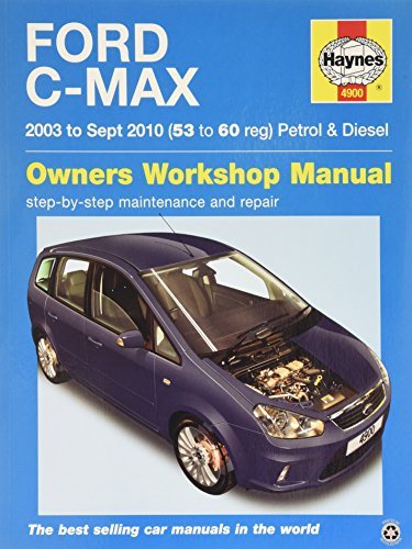 Ford C-Max Petrol & Diesel (03 - 10) Haynes Repair Manual