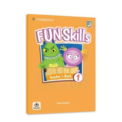 Fun Skills 剑桥国际少儿英语教材YLE考试一级 官方备考书 funskills 1 2 3 4 5 6级 剑桥考级专用练习题教材 Fun Skills 1级别教师用书