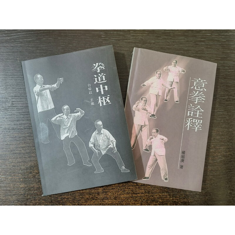 拳道中枢（大成拳论）+意拳诠释 杨绍庆 两册合售 两册合售