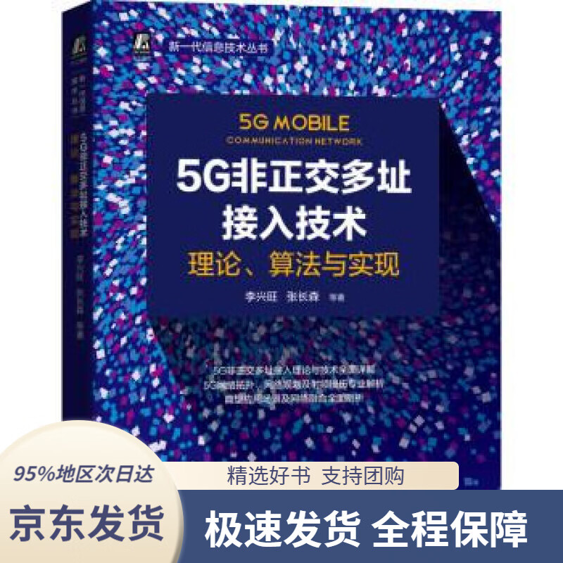 【 京东配送 支持团购】5G非正交多址接入技术：理论、算法与实现李兴旺,张长森机械工业出版社9787111651918