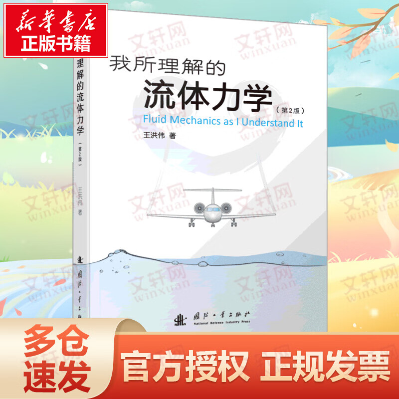 我所理解的流体力学(第2版) 王洪伟著 力学研究生和广大工程技术人员自学和参考书籍