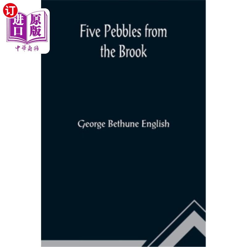 海外直订Five Pebbles from the Brook 小溪里的五颗卵石