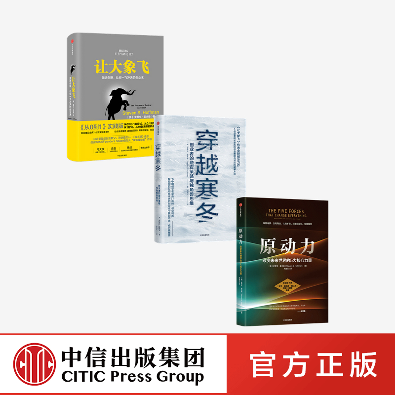 FX原动力+穿越寒冬+让大象飞（套装3册）史蒂文霍夫曼著
