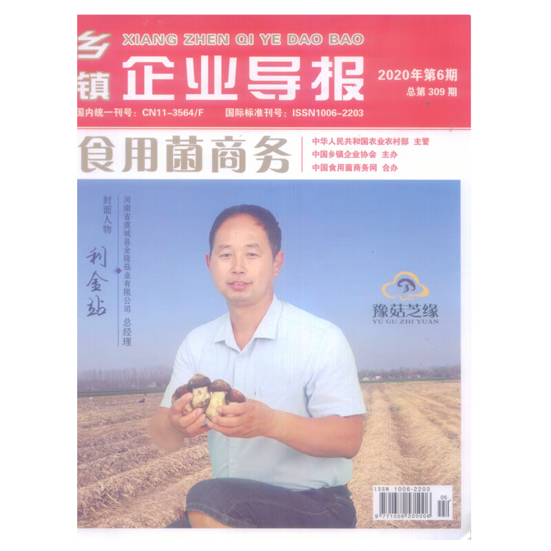 2020年第6期《食用菌商务》杂志 乡镇企业导报