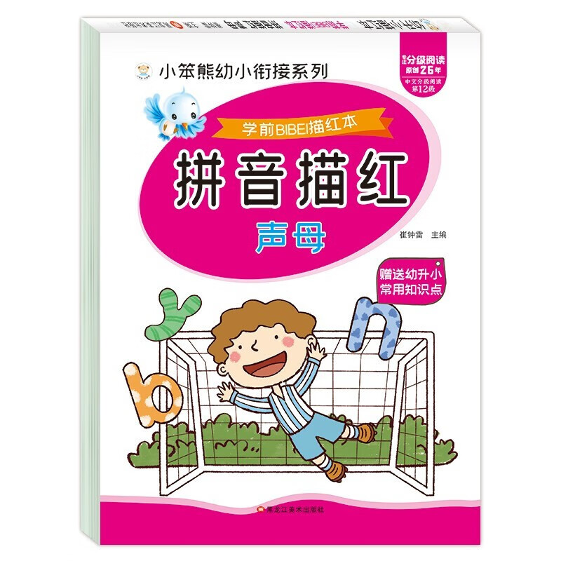 学前必备拼音描红本声母