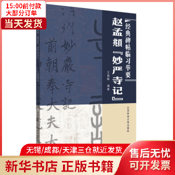 图书/艺术/篆刻 赵孟頫妙严寺记/经典碑帖临习举要 全新