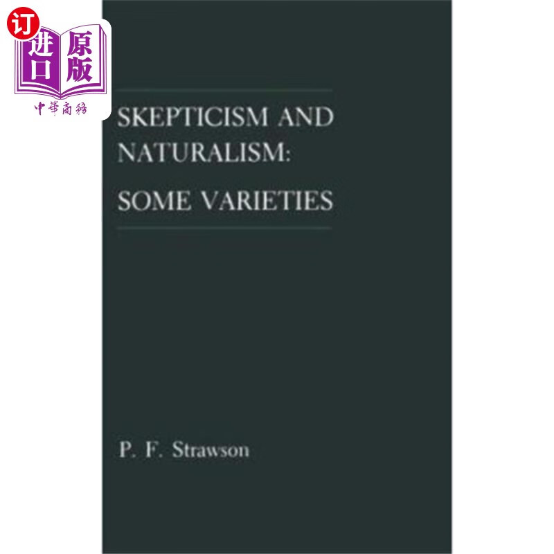 海外直订Skepticism and Naturalism 怀疑主义与自然主义