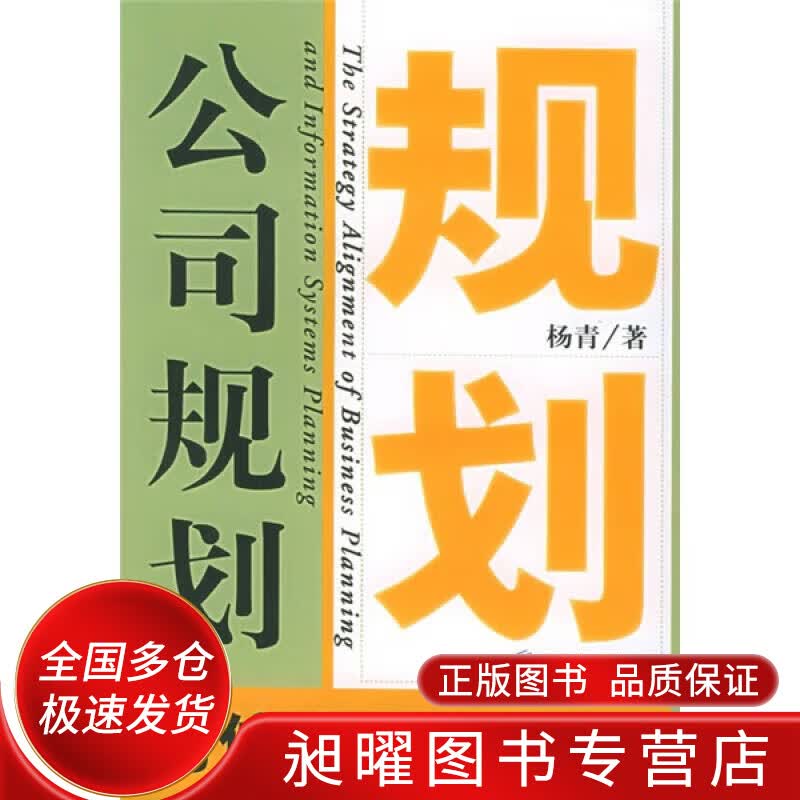 公司规划与信息系统规划【精选】