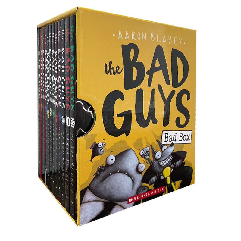 英文 The Bad Guys Episode 我是大坏蛋12册盒装 章节书