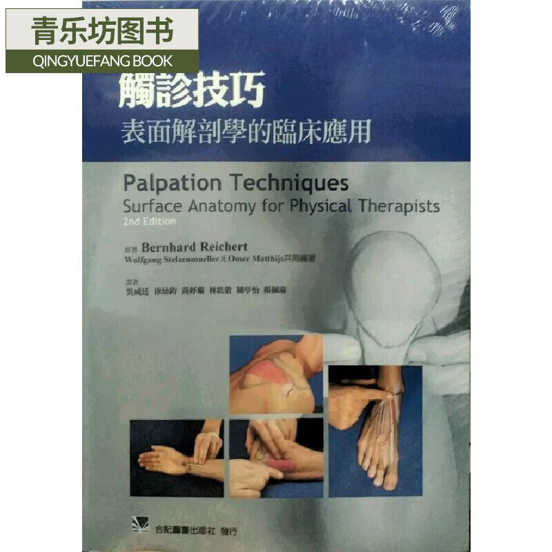 预售 触诊技巧：表面解剖学的临床应用 / Bernhard Reichert 合记图书出版社