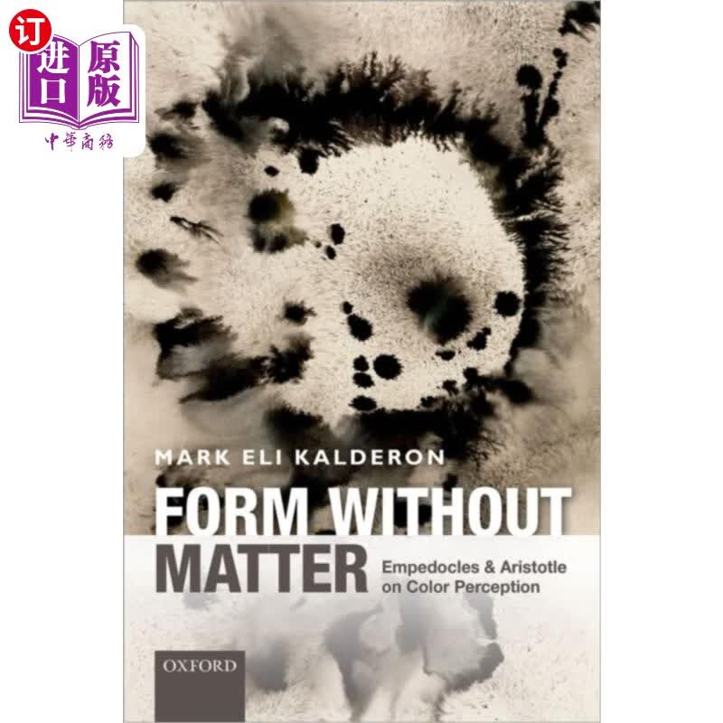 海外直订Form without Matter 没有物质的形式
