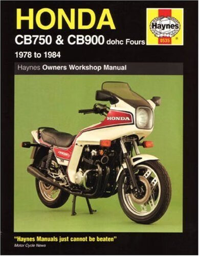 Honda CB750 & CB900 dohc Fours (78 - 84) Haynes Repair Manual