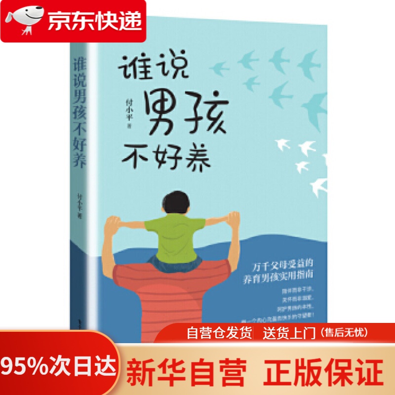 谁说男孩不好养 付小平 电子工业出版社 9787121338656