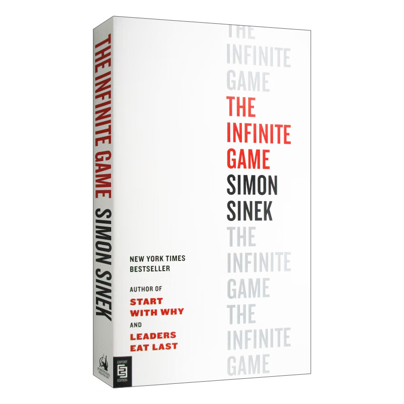 The Infinite Game Simon Sinek Simon Sinek 英文原版 无限游戏 英文版