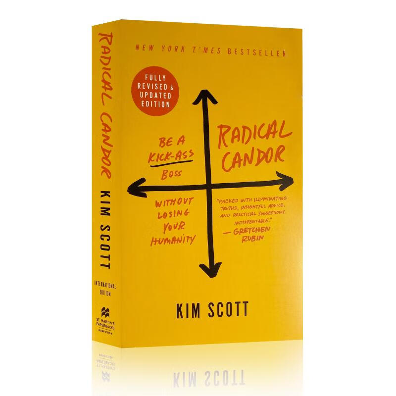 现货 彻底坦白 美版简装 Radical Candor: Be a Kick-Ass Boss...