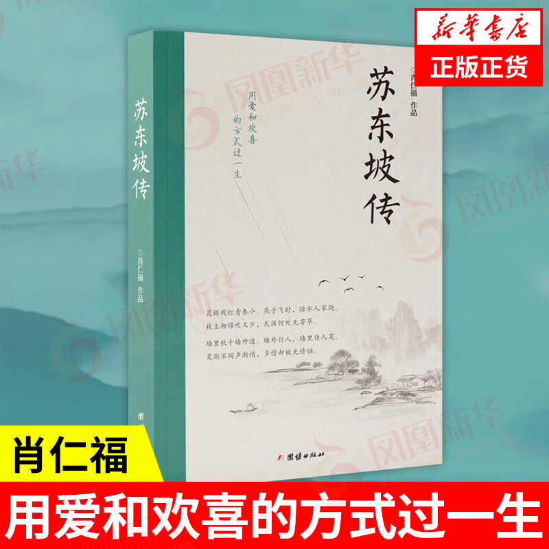 苏东坡传 用爱和欢喜的方式过一生 肖仁福