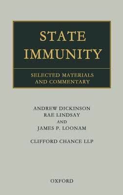State Immunity: Selected Materials and Commenta