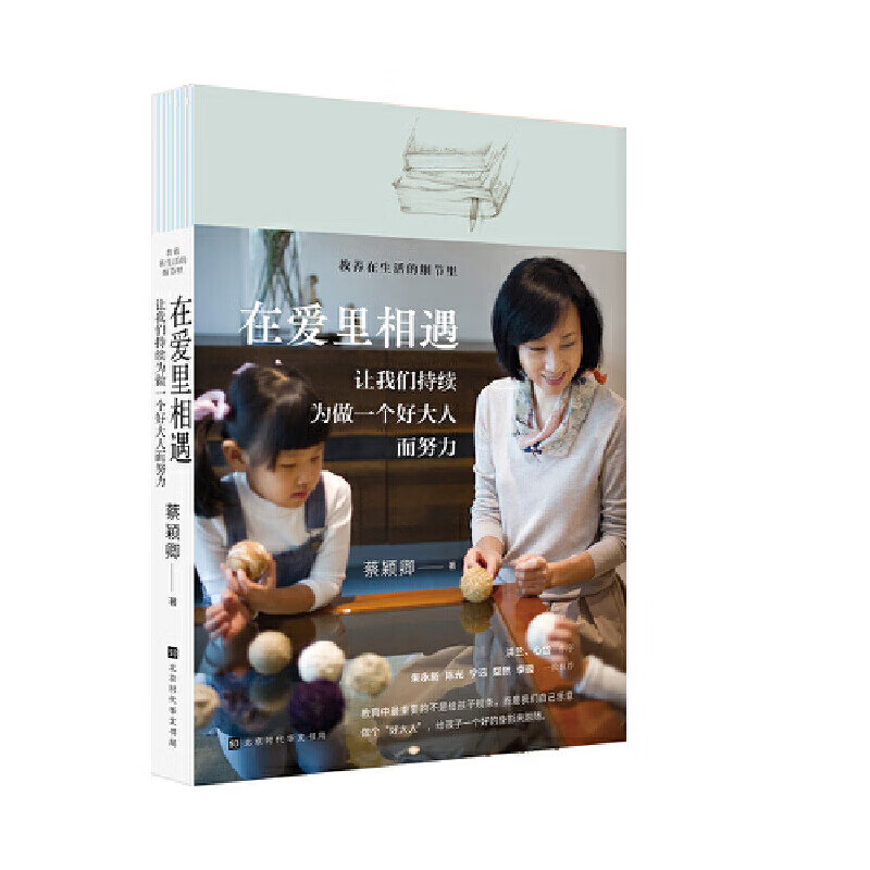 在爱里相遇：让我们持续为做一个好大人而努力 台湾亲子教养家蔡颖卿诚意之作，洪兰、心岱、朱永新、金韵蓉、宁远、粲然、王人平推荐