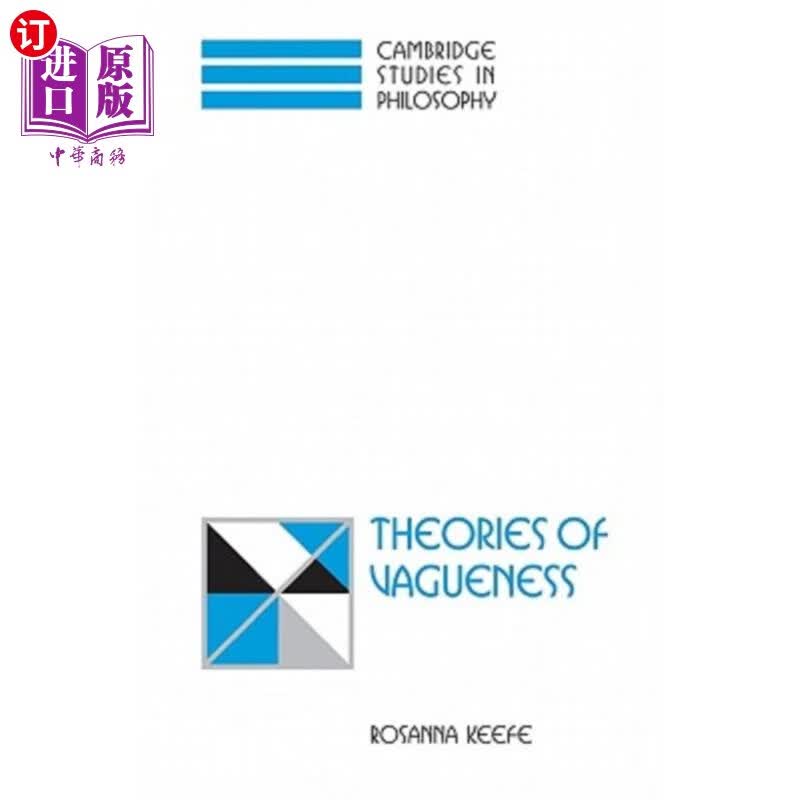 海外直订Theories of Vagueness 模糊性理论