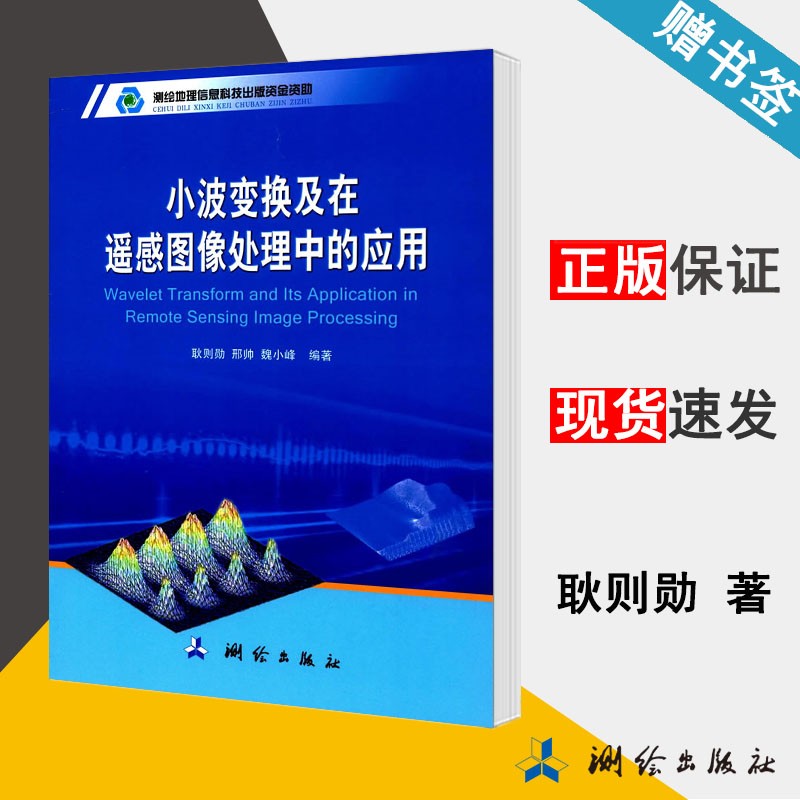 现货 小波变换及在遥感图像处理中的应用 耿则勋 邢帅 魏小峰 测绘出版社