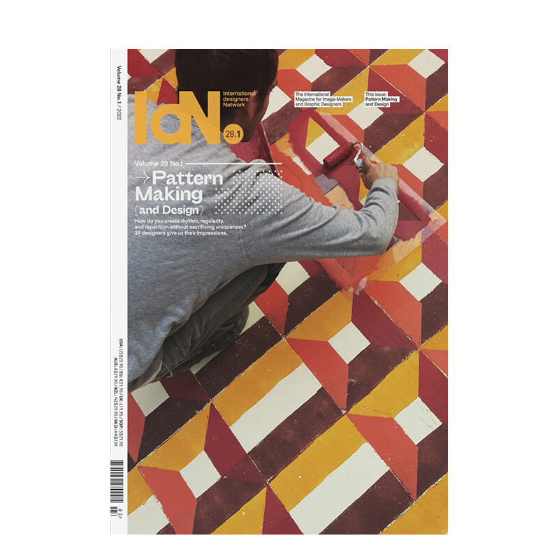 Idn 2022年01期 V28N1 图案设计大师 平面设计杂志 中国香港原版英文期刊 善本图书