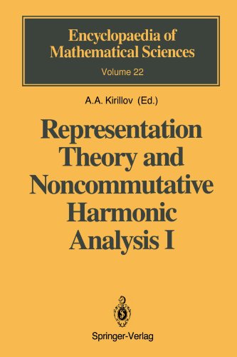 Representation Theory and Noncommutative Harmonic Analysis I