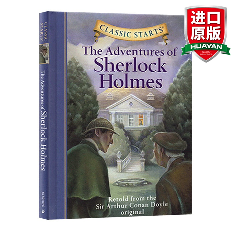 开始读经典 夏洛克福尔摩斯的冒险 英文原版 Classic Starts: The Adventures of Sherlock Holmes 儿童文学经典名著 进口英语书