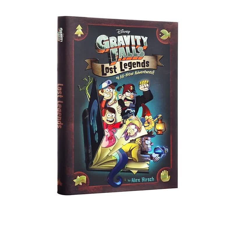怪诞小镇失落的传说 Gravity Falls Lost Legends 4 All-New Adventures 英文原版 Disney 迪士尼精装故事合辑 4个故事合辑 Gravity Falls