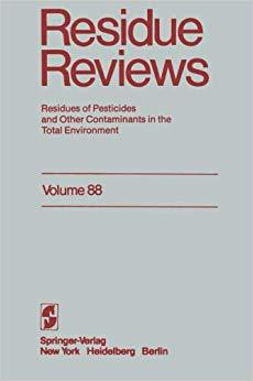 Residue Reviews
