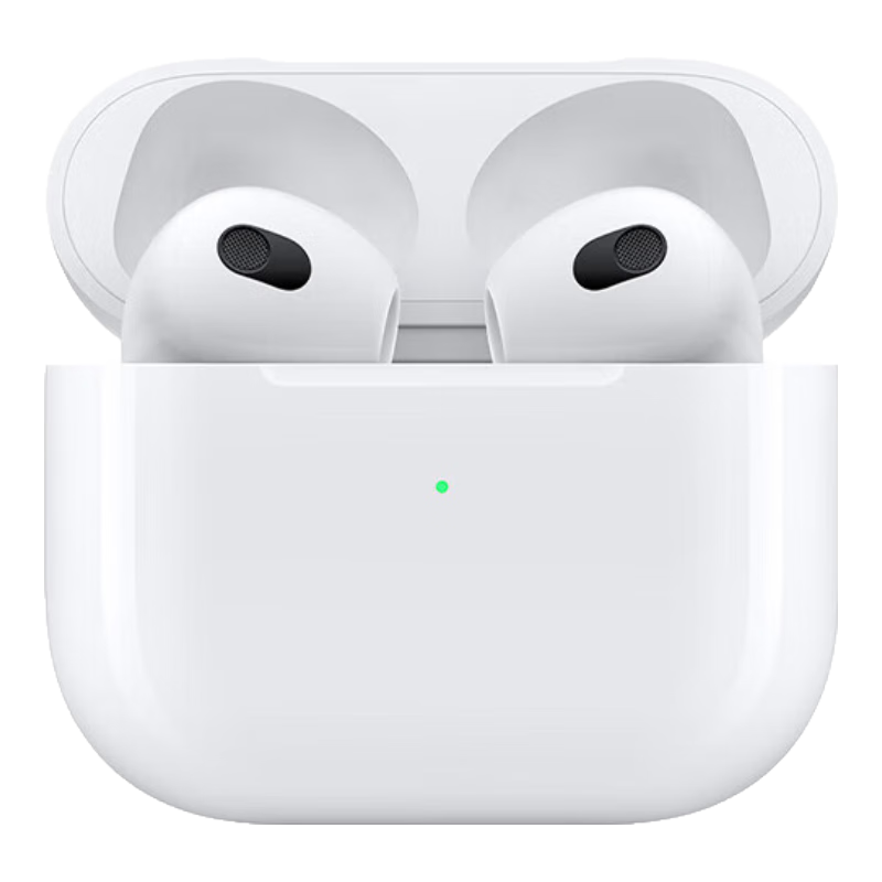 双11巅峰:apple 苹果 Airpods 3 Magsafe充电盒版 半入耳式真无线蓝牙耳机 白色,699元包邮—— 慢慢买比价网
