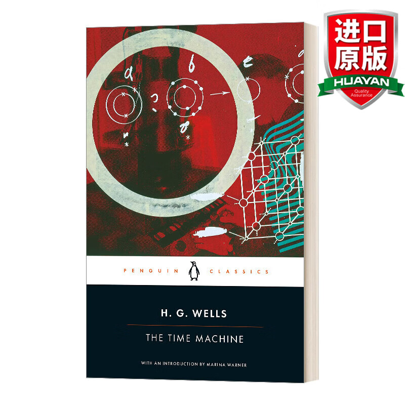 英文原版 The Time Machine 时间机器 乔治·威尔斯 黑经典 英文版 进口英语原版书籍