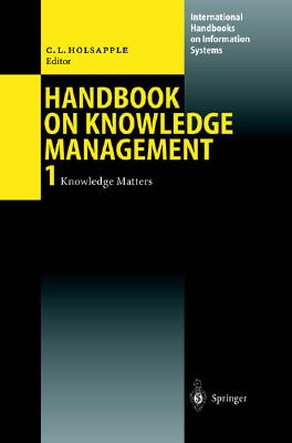 Handbook on Knowledge Management 1