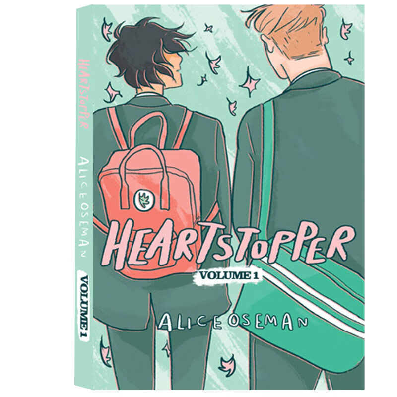 Alice Oseman Heartstopper 英文 1-4册纸质书A4