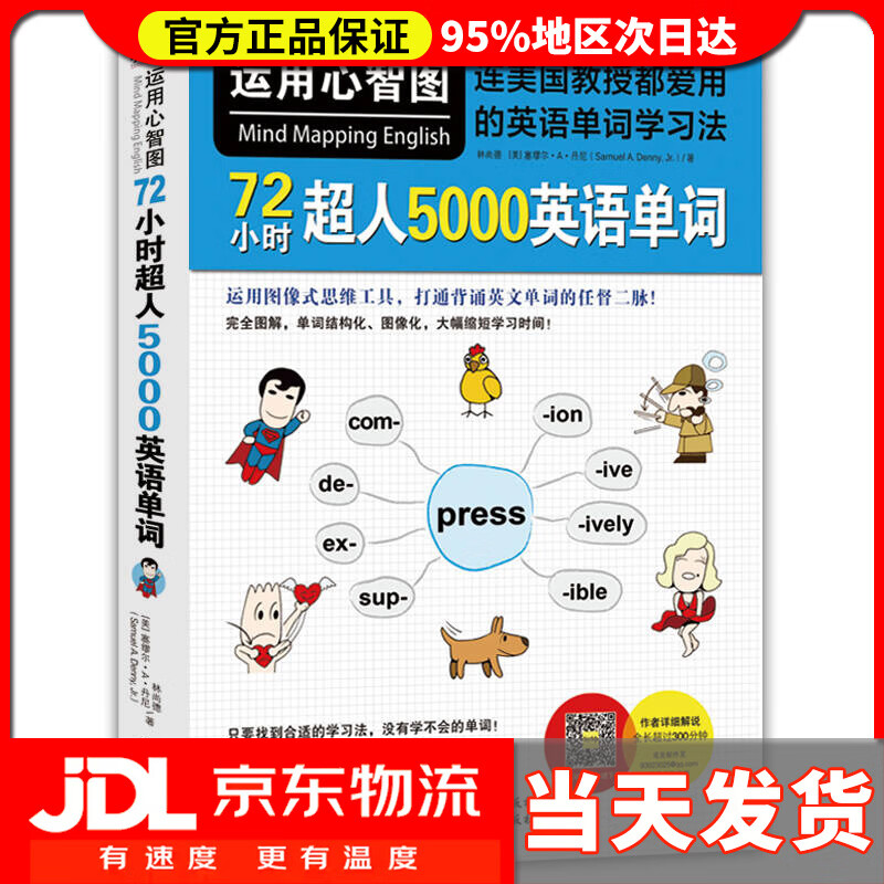 运用心智图，72小时超人5000英语单词