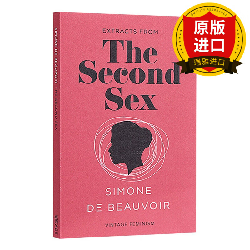 英文原版 西蒙波伏瓦 第二性 The Second Sex Vintage Feminism Short Edition 小说 女性主义经典短篇 英文版进口英语书籍