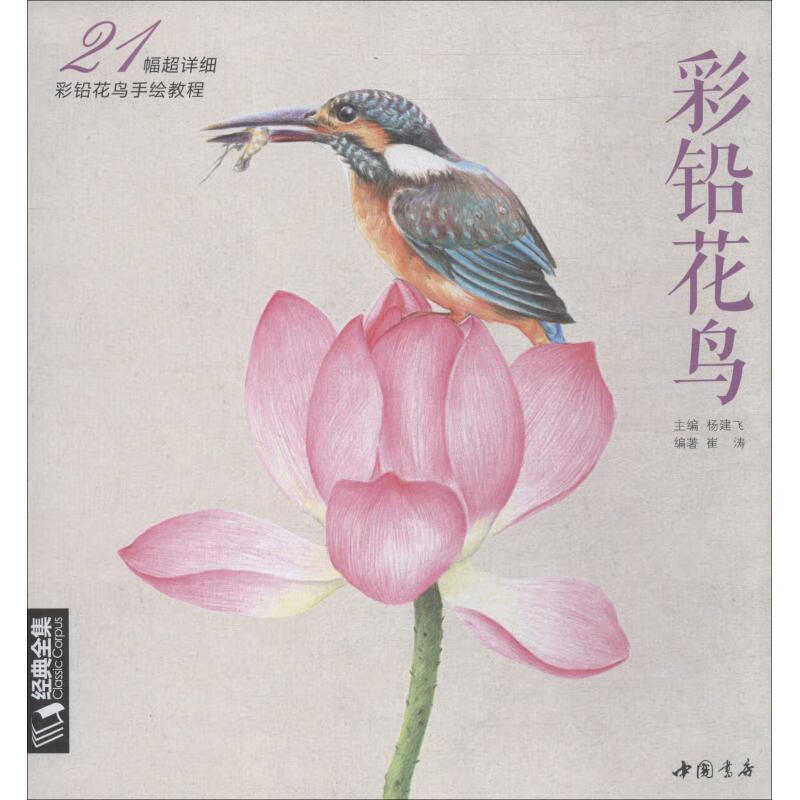 彩铅花鸟 21幅超详细彩铅花鸟手绘教程